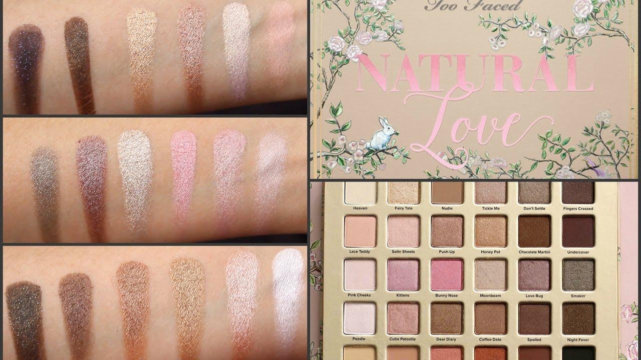 TOO FACED Natural Love Ultimate Neutral Eye Shadow Palette - Chob Shop ...