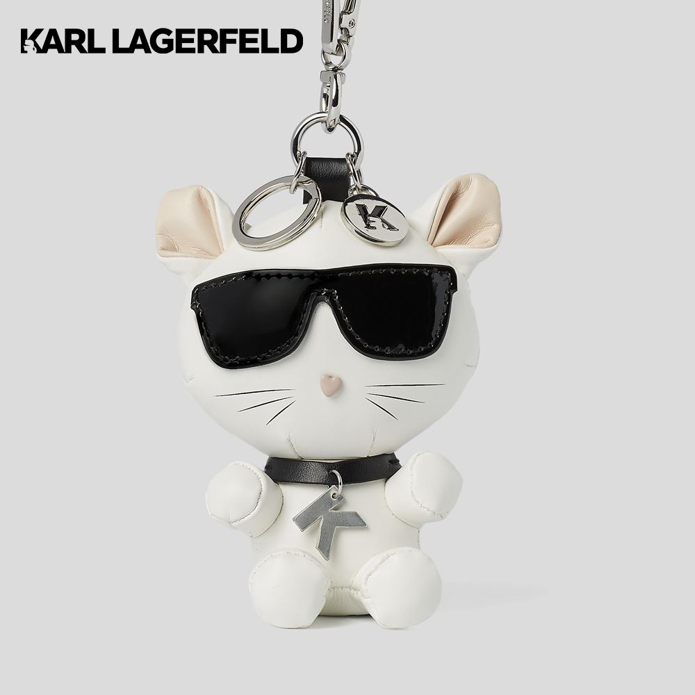 KARL LAGERFELD K/IKONIK CHOUPETTE KEYCHAIN 225W3804 พวงกุญแจ - Karl ...