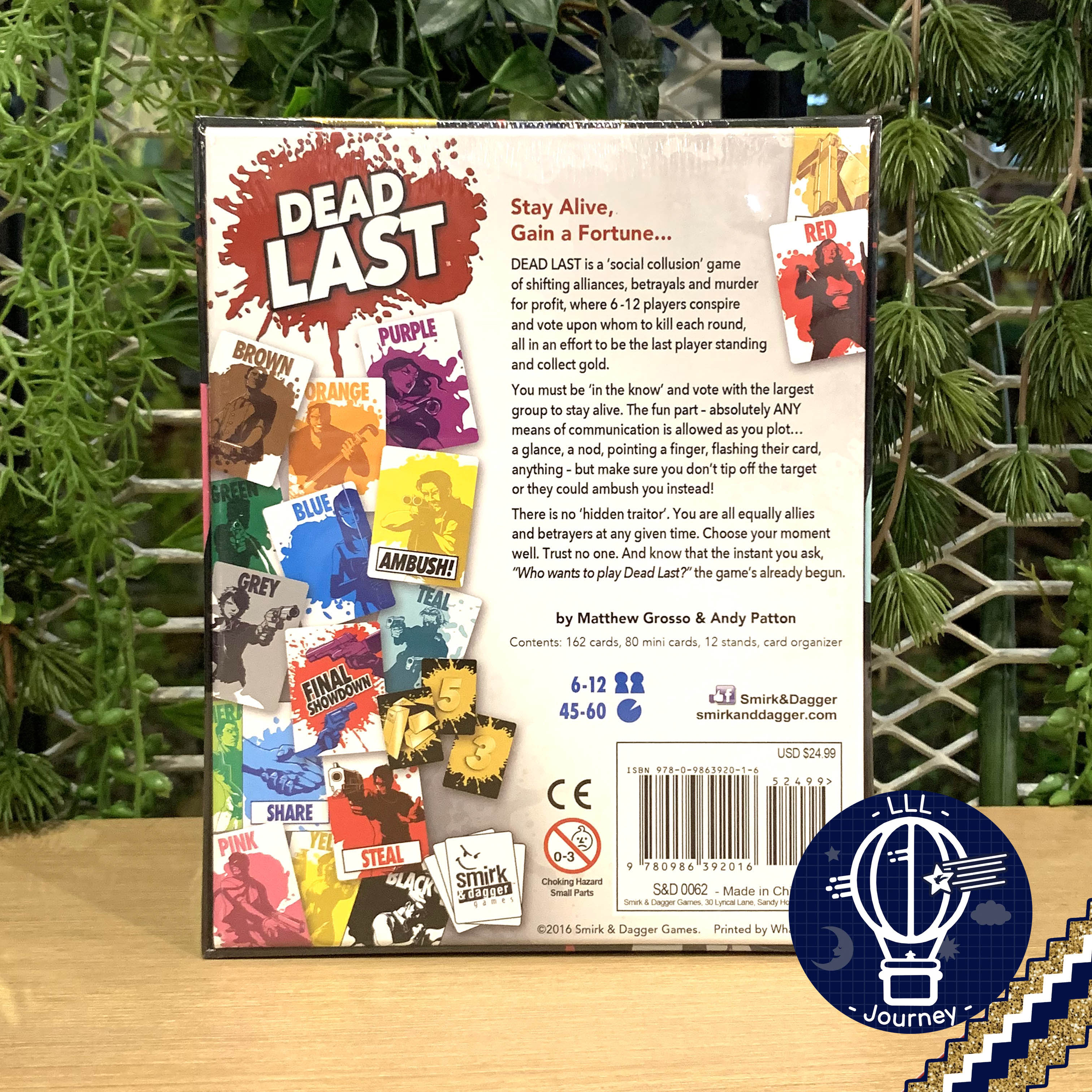 Dead Last [บอร์ดเกม Boardgame] - LLL Journey - ThaiPick