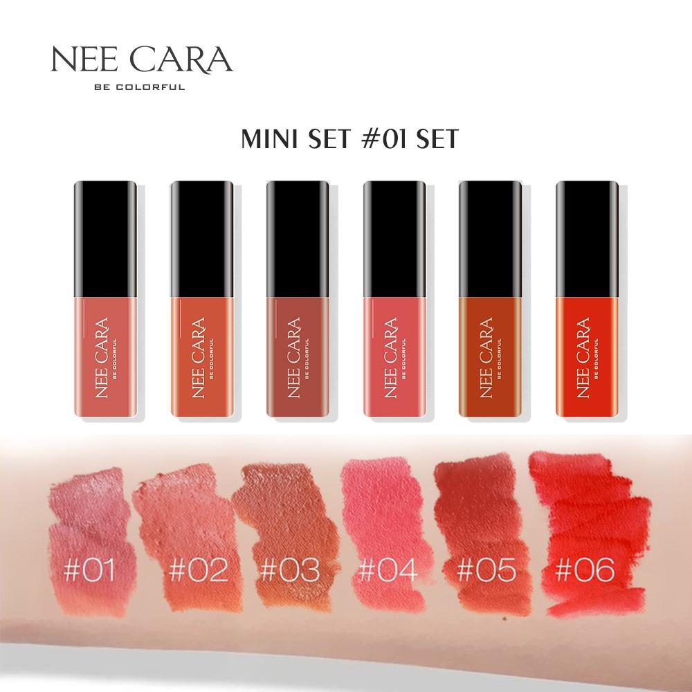 NEE CARA MEOW BLUSH&LIP GLAZE MAKEUP KITS (N317) : NEECARA บลัช ลิปเกรซ ...