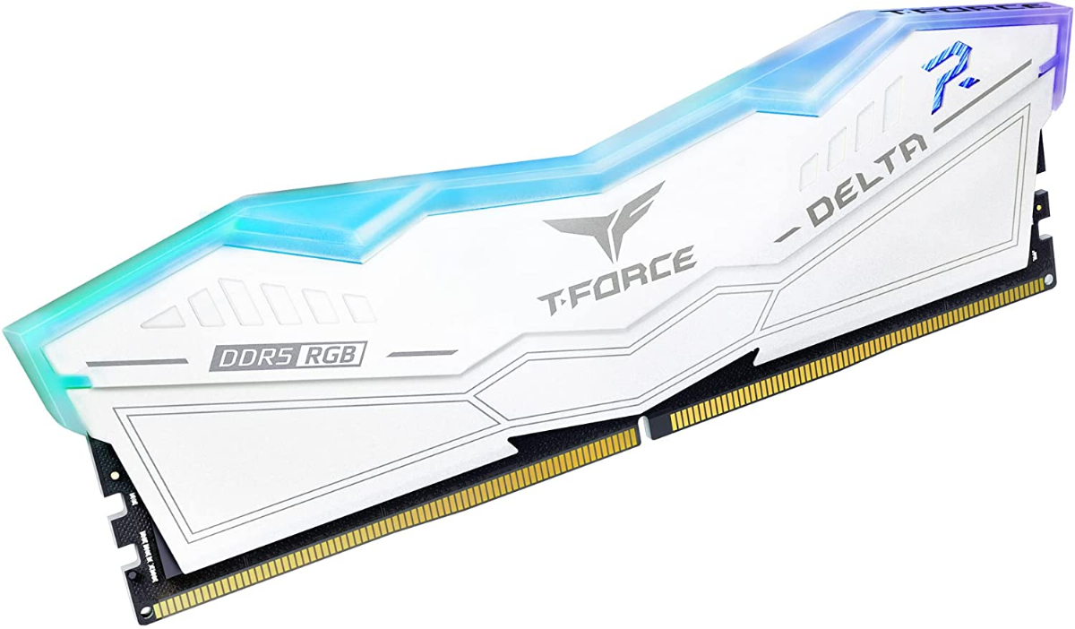 TEAMGROUP T-Force Delta RGB DDR5 32GB Kit (2x16GB) 6000MHz (PC5-48000 ...