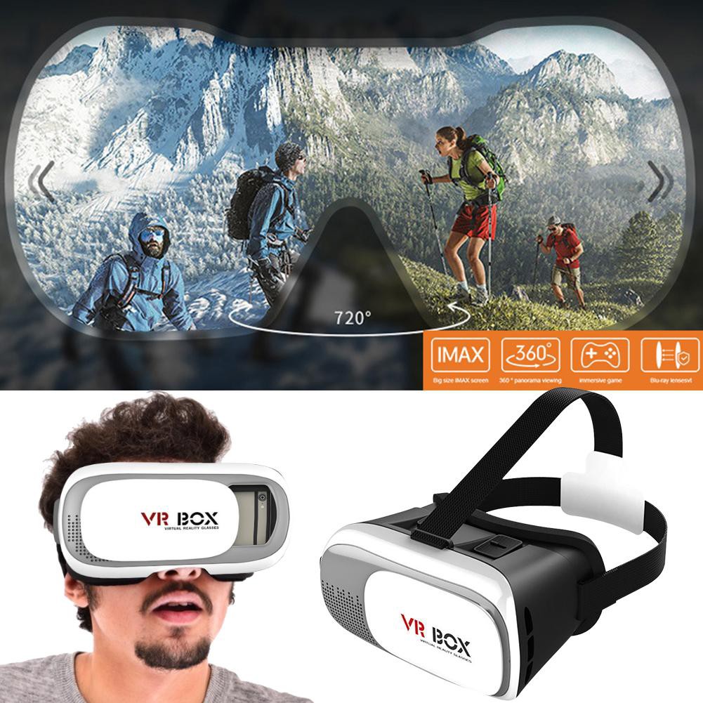VR Box 2.0 VR Glasses Headset แว่น จอยเกมส์ไร้สาย Joy Stick พร้อมรีโมท ...