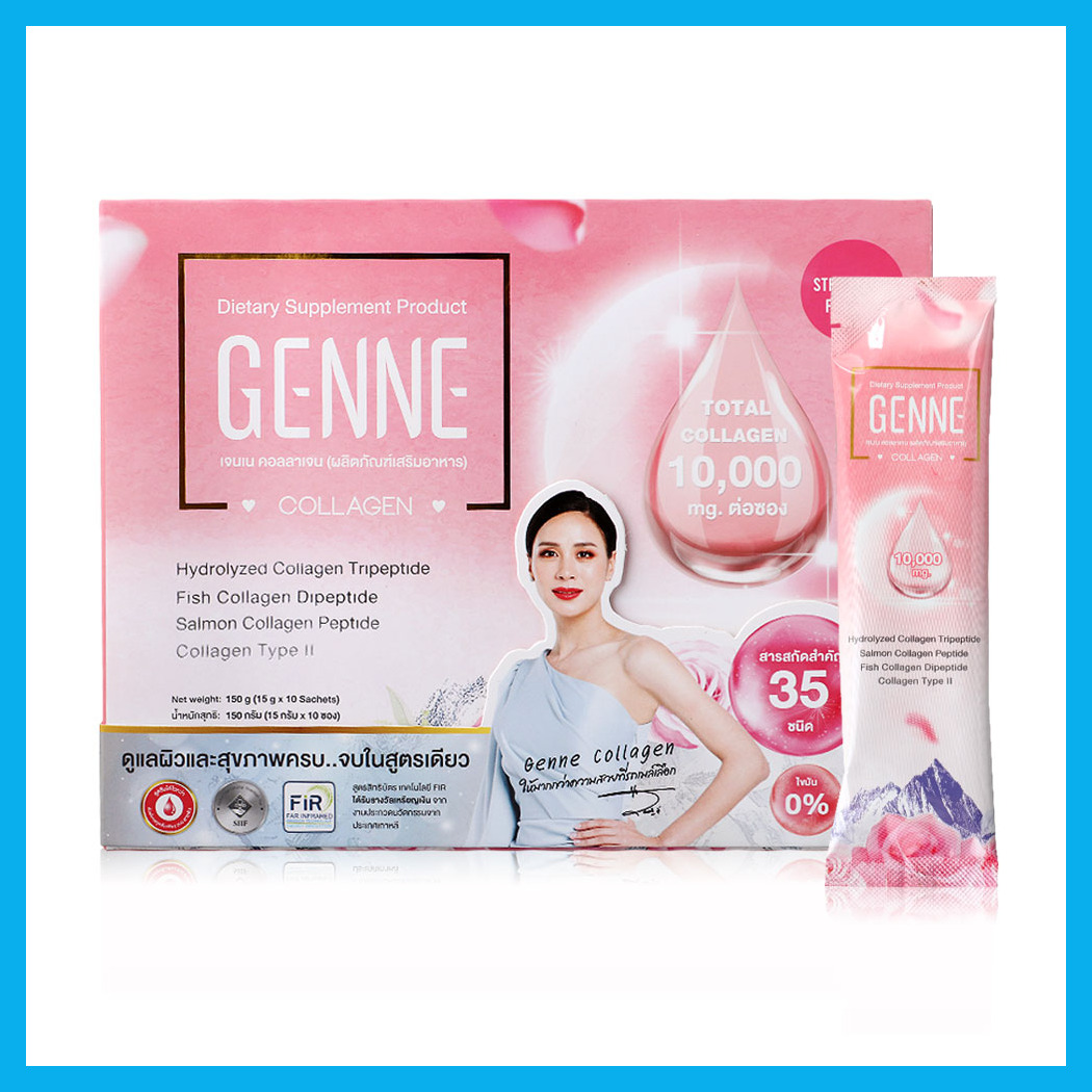 Genne Supplement Genne Collagen 10 Sachets - Konvy - ThaiPick