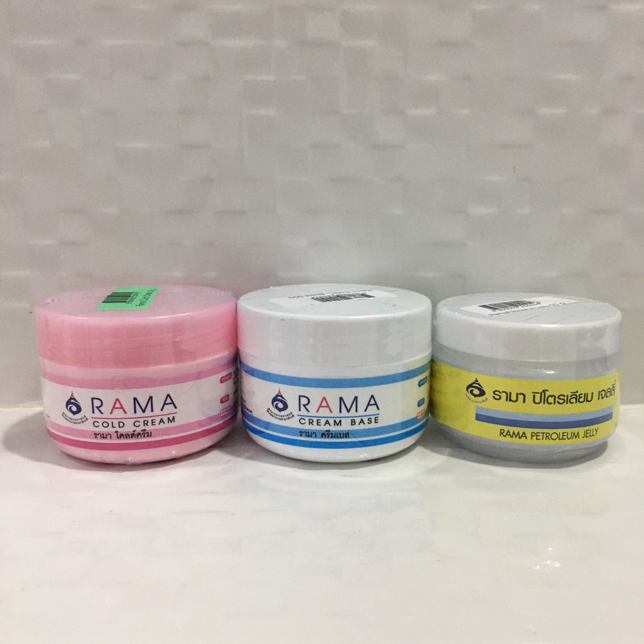 RAMA SKIN CARE รามาสกินแคร์ รามา โคลด์ครีม/รามา ครีมเบส/รามา ปิโตรเลียม ...