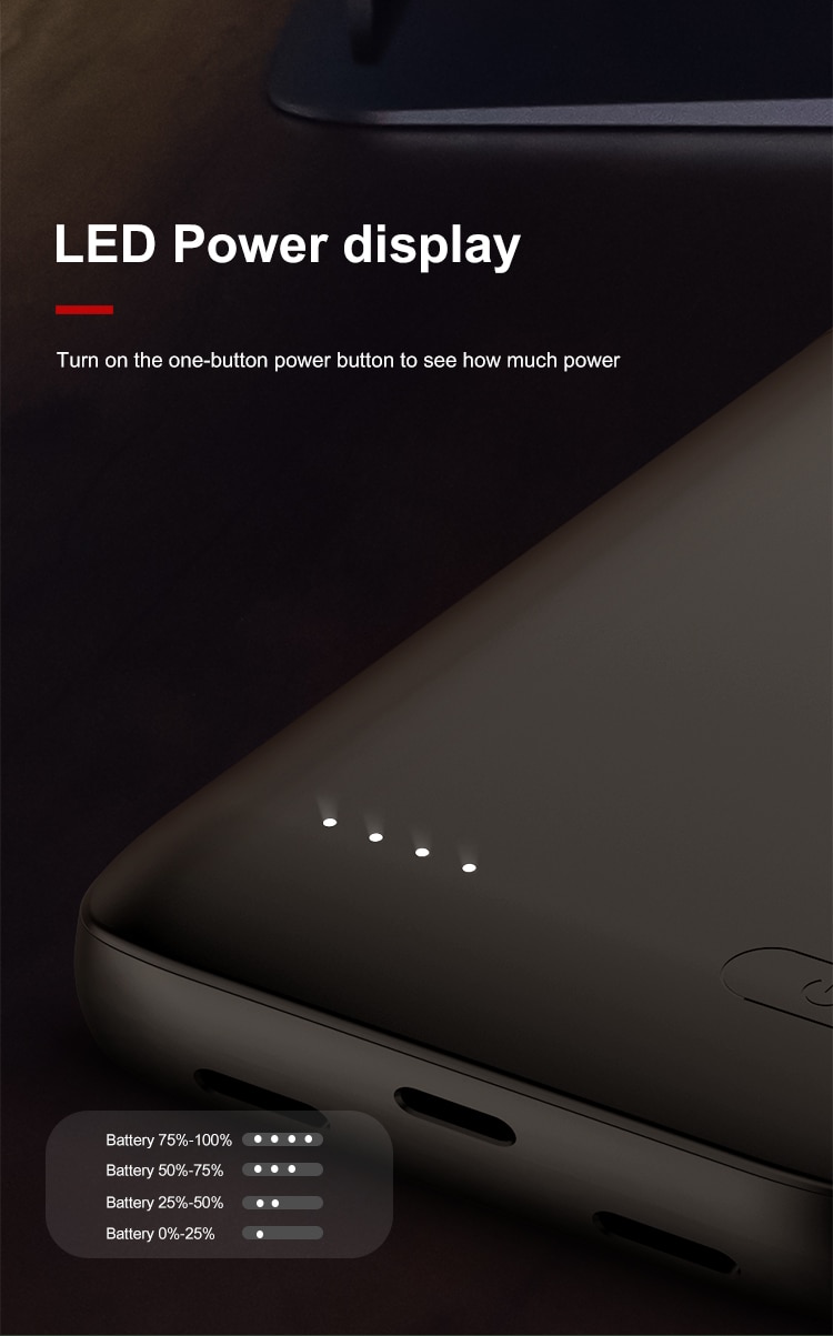 Battery Charger Case For iPhone 12 Pro Max Power Case Liquid silicone ...