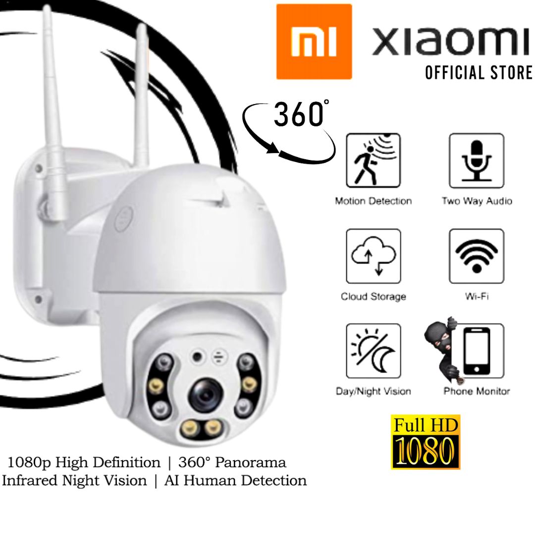 V380 Pro 360 องศา 1080P FHD Wi-Fi กล้อง กล้องวงจรปิด IP Security Cam IR ...