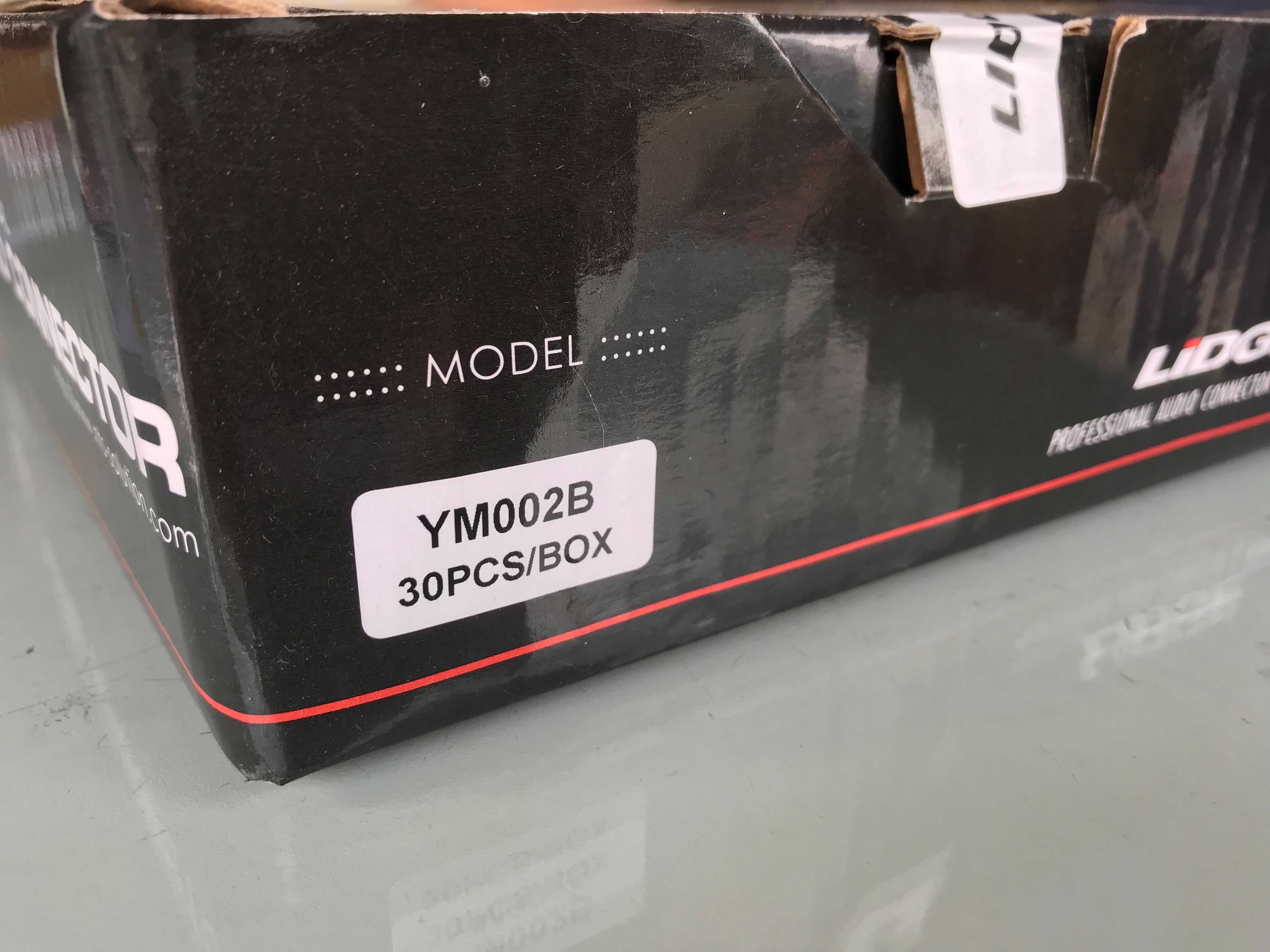 (สินค้ามีตัวเลือก) [PJ] LIDGE YM-001B และ 002B แจ็คและปลั๊ก XLR ชุบทอง ...