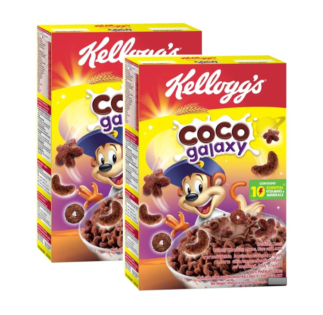 Kelloggs Coco Galaxy เคลล็อกส์ โคโค่ กาแล็กซี่ ซีเรียล อาหารเช้า 300g ...