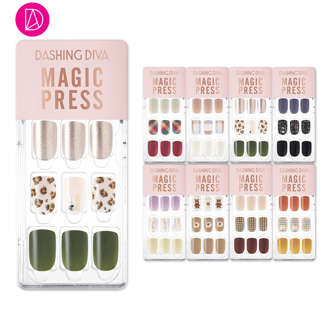 [พร้อมส่ง] Dashing Diva เล็บเจลปลอม เล็บปลอม Magic Press รุ่น MGL069 ...