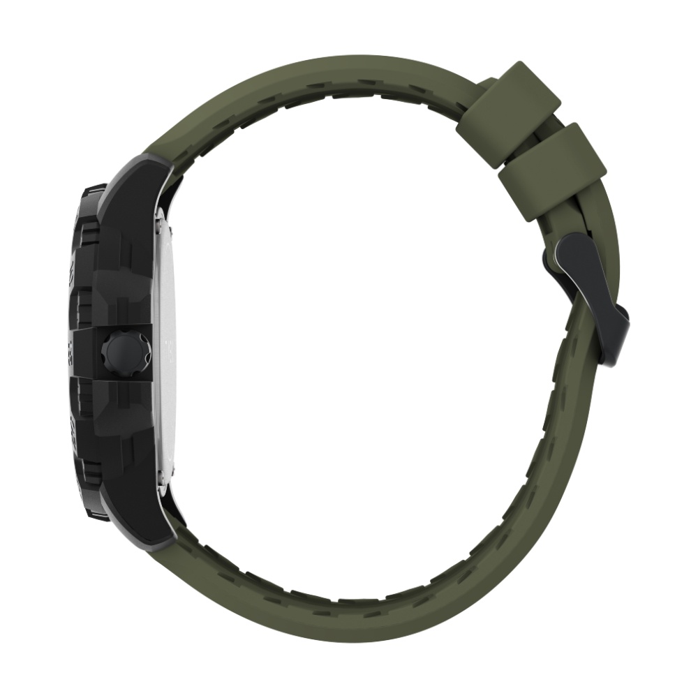 Timex TW4B25400 Expedition Gallatin นาฬิกาข้อมือผู้ชาย สายซิลิโคนสีเขียว - Timex - ThaiPick