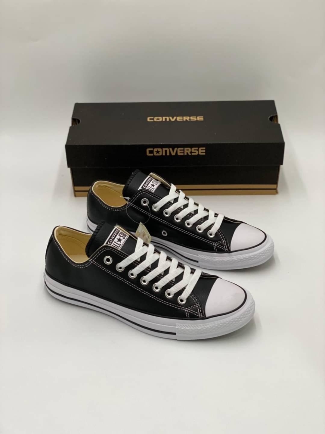 Converse Chuck Taylor All Star Leather (หนัง) Converse รุ่นคลาสสิค ...