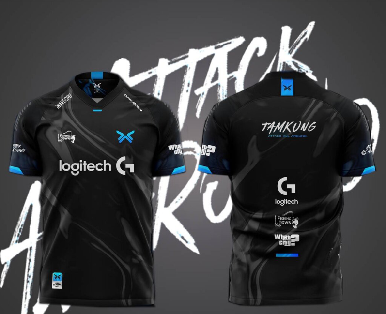 Attack All Around Team Shirt fire Game (AAA)-20221025 | Lazada.co.th