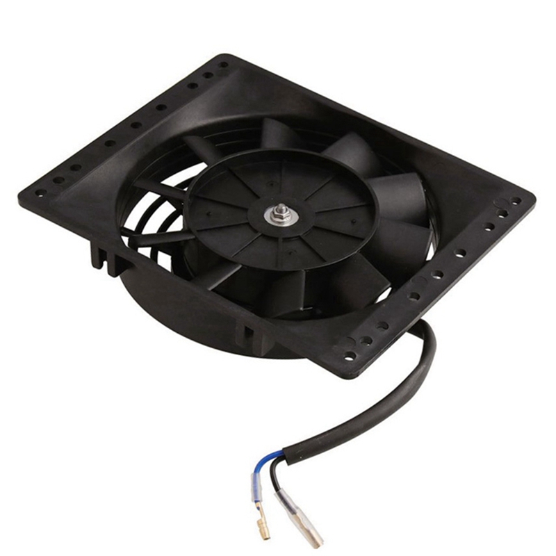 2X 6 Inch Slim 650CFM Radiator Cooling Fans Universal Slim Pull Push ...