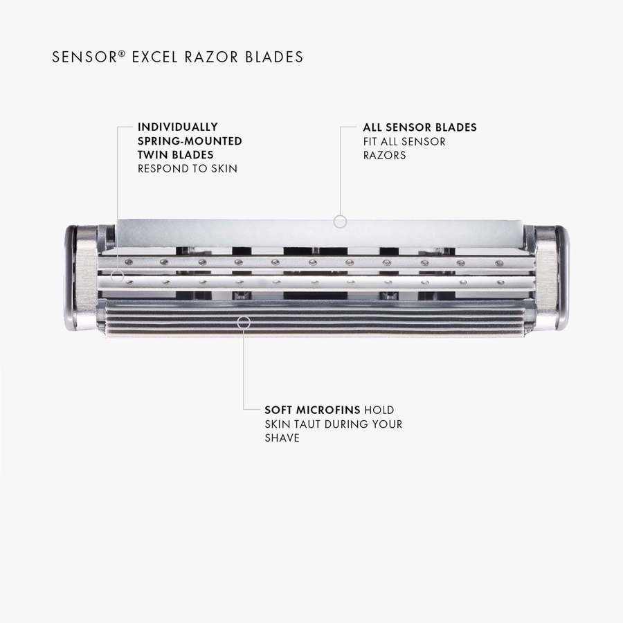 Gillette Sensor Excel Blades Pack 10 - IpToon - ThaiPick
