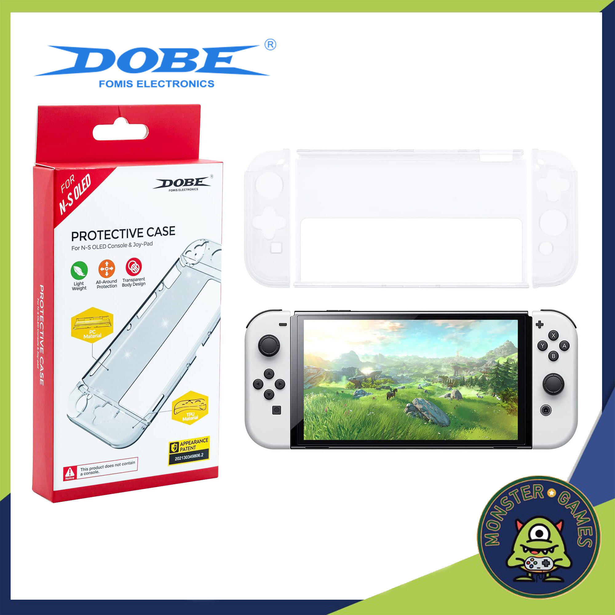 DOBE ที่กันฝุ่น Nintendo Switch Nintendo Switch OLED แท้ แบรนด์ Dobe ชุดกันฝุ่น DustProof ...