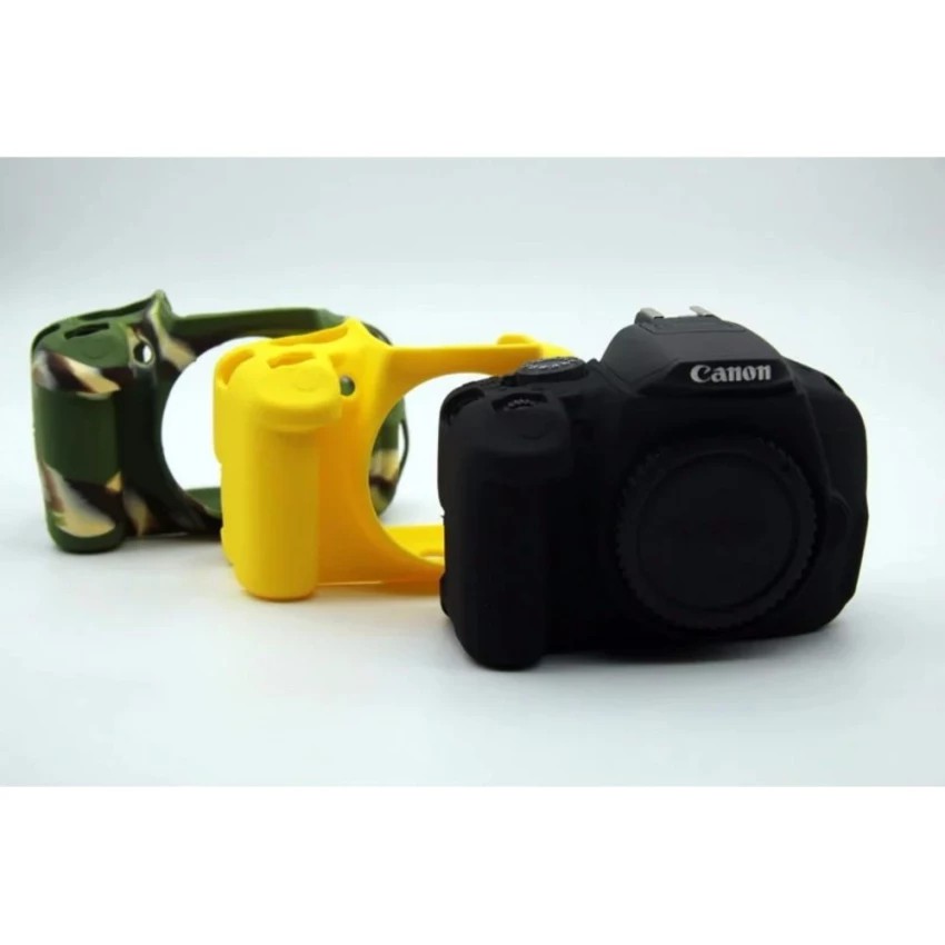 Soft Silicone Rubber Camera Protective Body Cover Case Skin For Canon ...