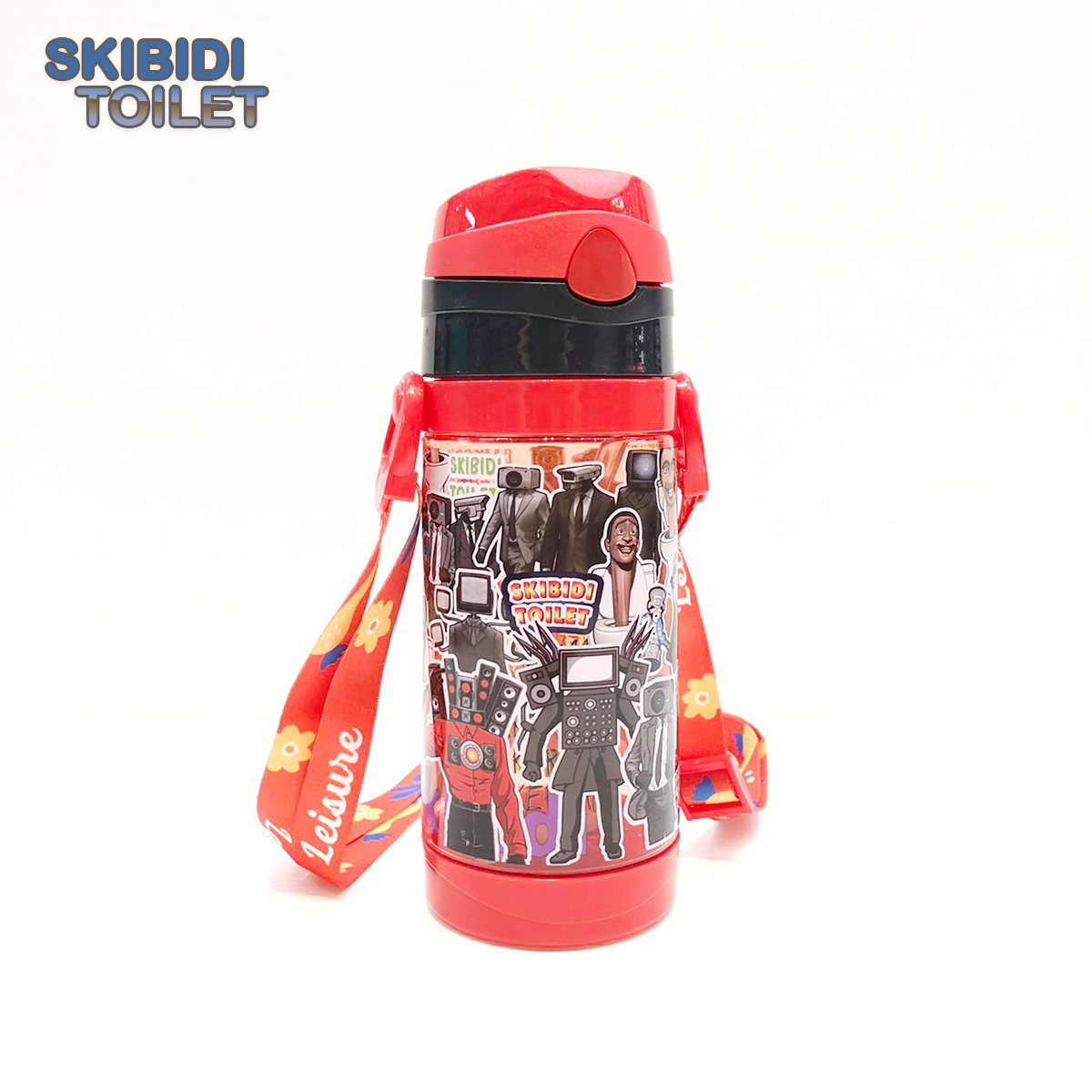 พร้อมส่ง!! กระติกน้ำหลอดเด้ง 400 ML. BPA FREE ขวดน้ำลายการ์ตูน มี ...