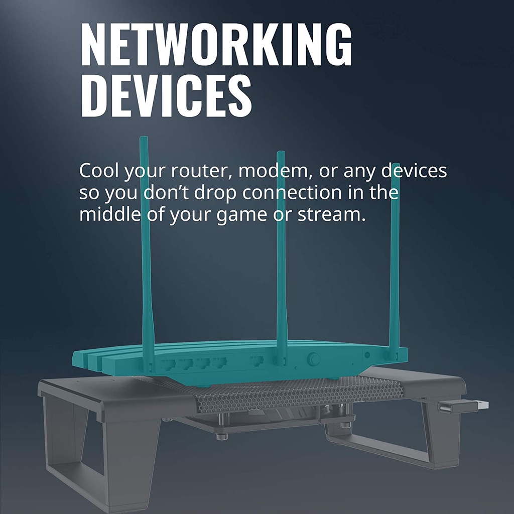 Cooler Master Connect Stand for Router Cooling Pad อุปกรณ์ระบายความร้อน ...
