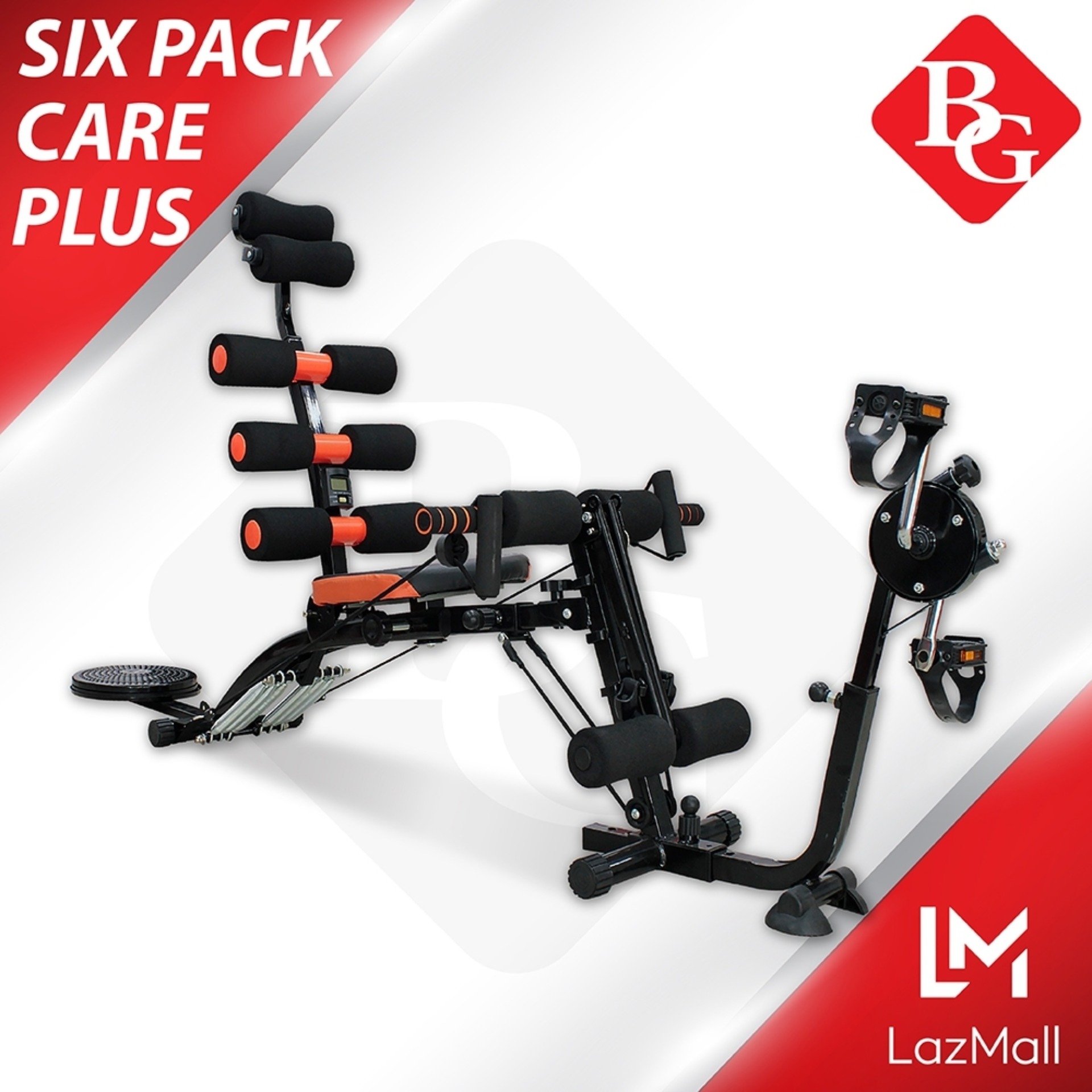 Six pack care Plus เครื่องออกกำลังกาย เสริมกล้ามเนื้่อ ลดหน้าท้อง พร้อม ...