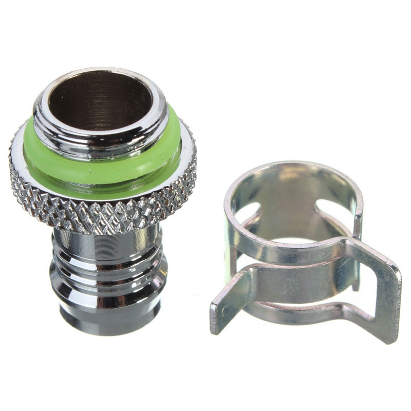 6 Pcs Accessories: 5 Pcs Barb Fitting Water Cooling Radiator & 1 Pcs ...