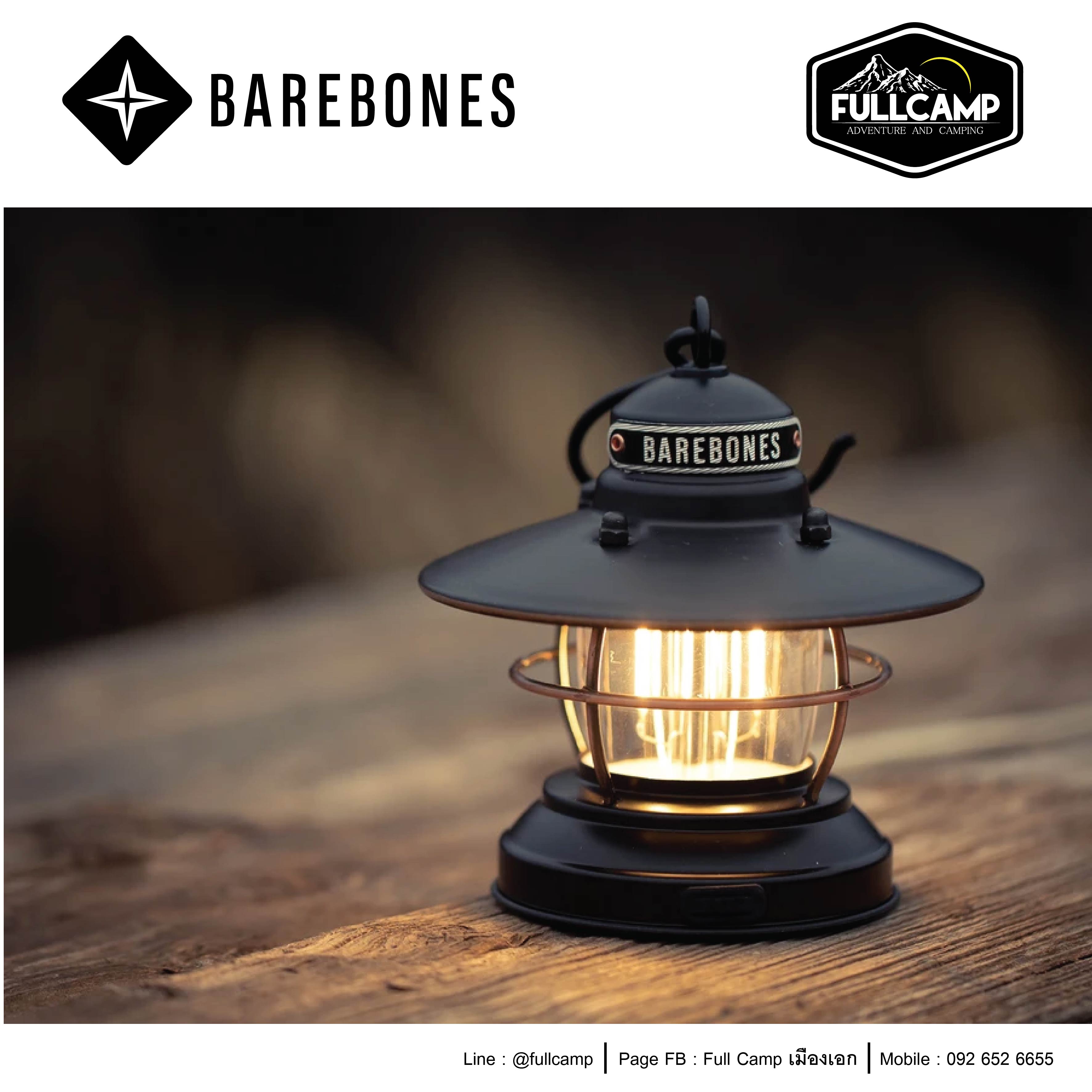 Barebones Mini Edison Antique Bronze - Full Camp - ThaiPick