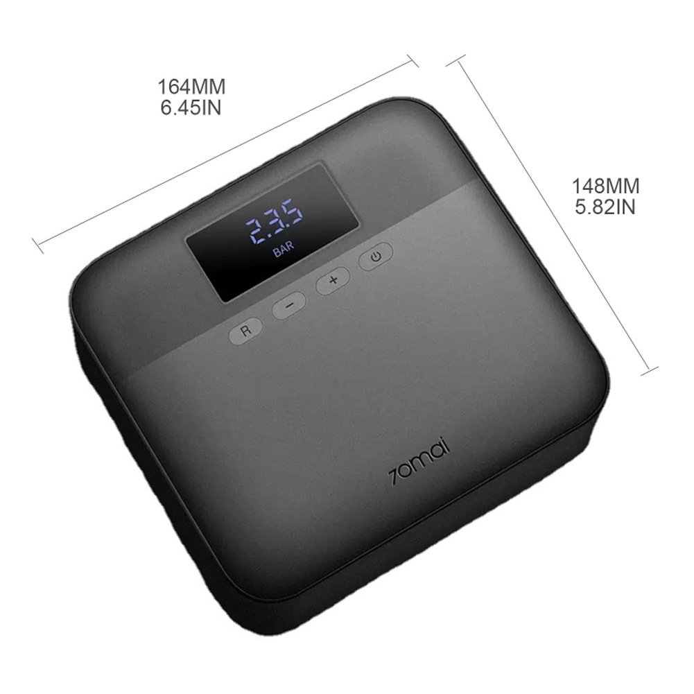 70mai เครื่องอัดอากาศรถยนต์ 12V เครื่องเติมลมยางดิจิตอลจอแสดงผล LED ...