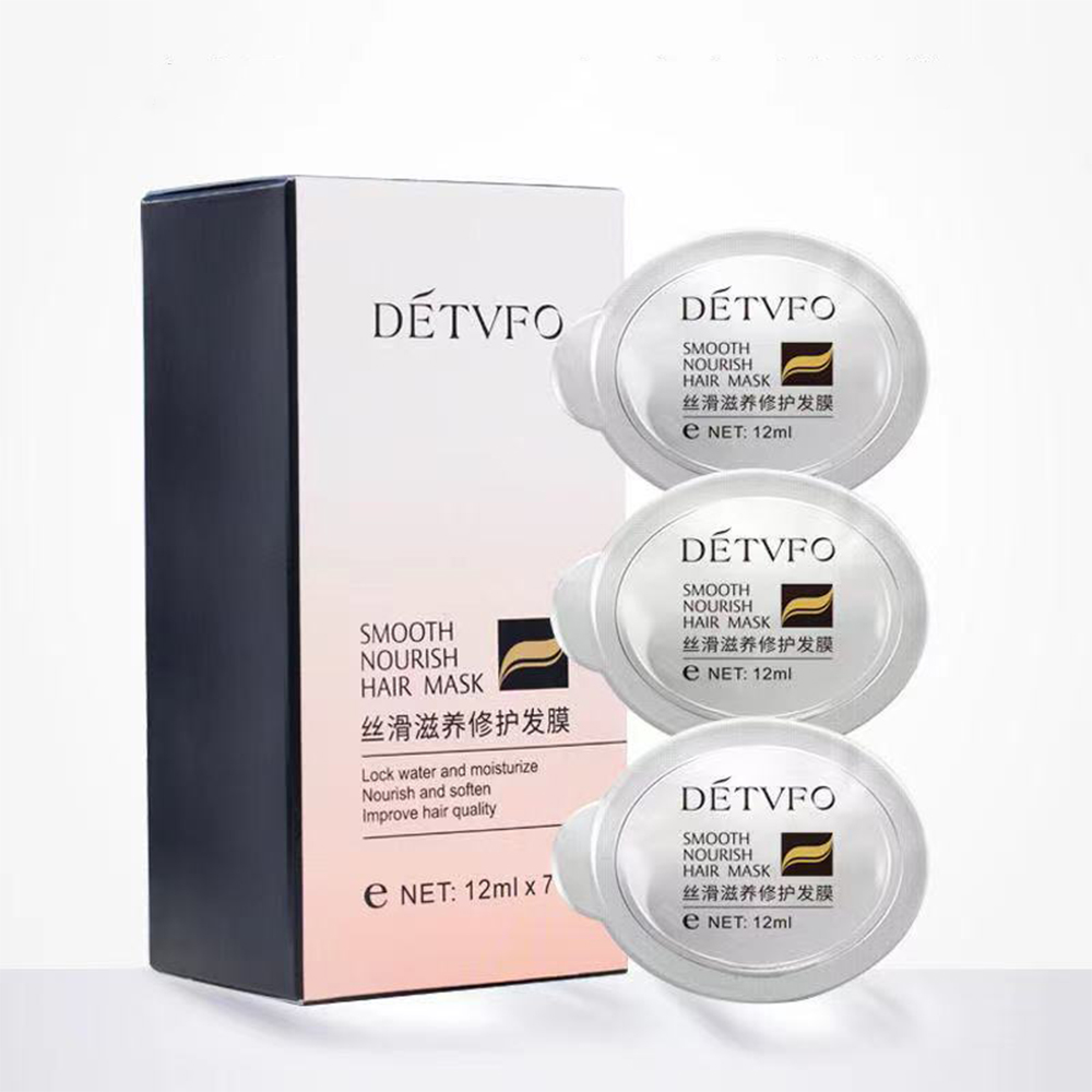 แก้ปัญหาผมแตกปลาย ผมชี้ฟู DETVFO เคราตินบำรุงผม กล่องละ7แผ่นค่ะ ให้ความ ...