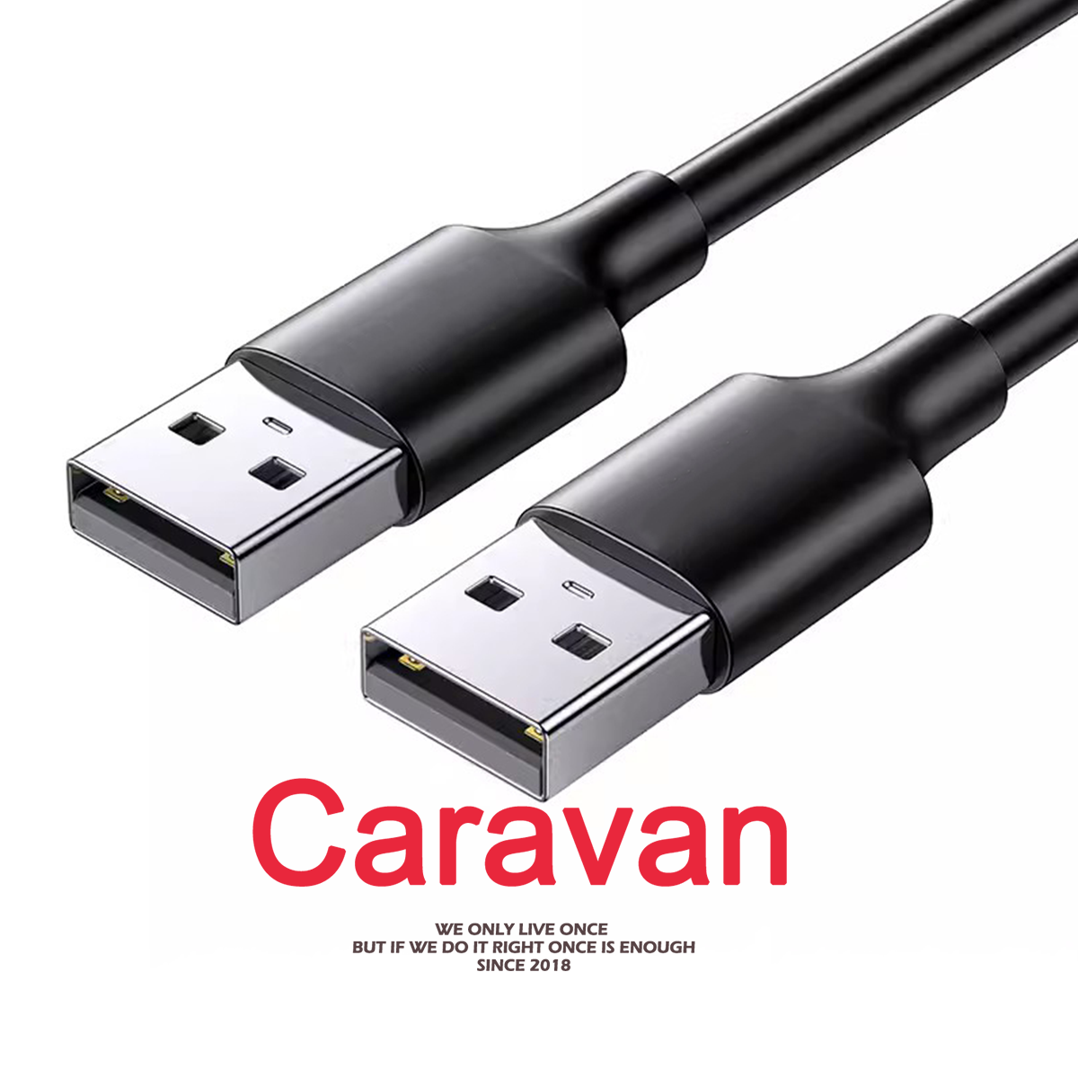 9# Caravan Crew USB to USB Cable USB2.0 (0.5M/1M/1.5M/2M/3M) | Lazada.co.th