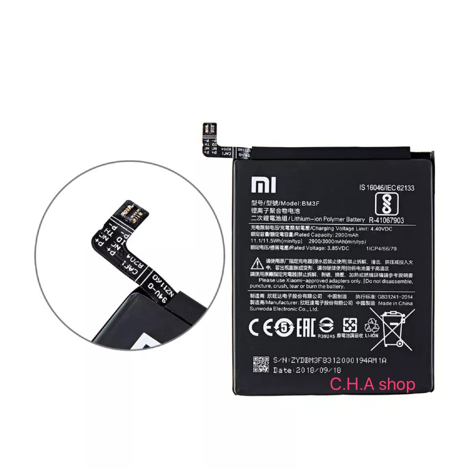 แบตเตอรี่ Xiaomi Mi8 Pro / Mi 8 Explorer BM3F 3000mAh รับประกัน 3 เดือน ...