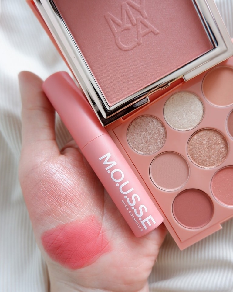 เซ็ตคู่ DUO SET myca lip moouse ลิปมูสบลัชออน myca cheeknature จัดคู่ ...