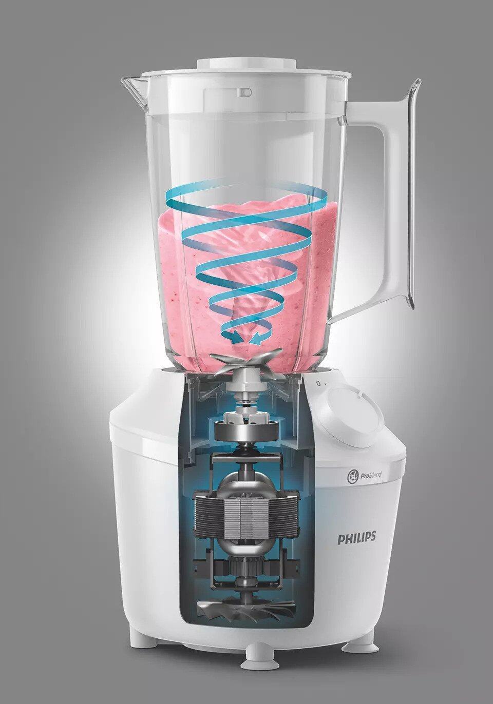 Philips 3000 Series Blender เครื่องปั่น เครื่องปั่นน้ำผลไม้ 450W 1.9L ...