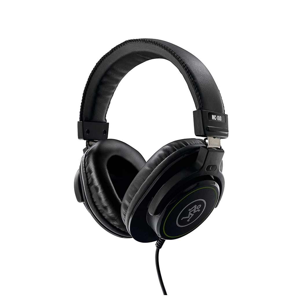 Mackie MC-100 หูฟังมอนิเตอร์ สตูดิโอ หูฟังครอบหูแบบปิด PROFESSIONAL CLOSED-BACK HEADPHONES ...