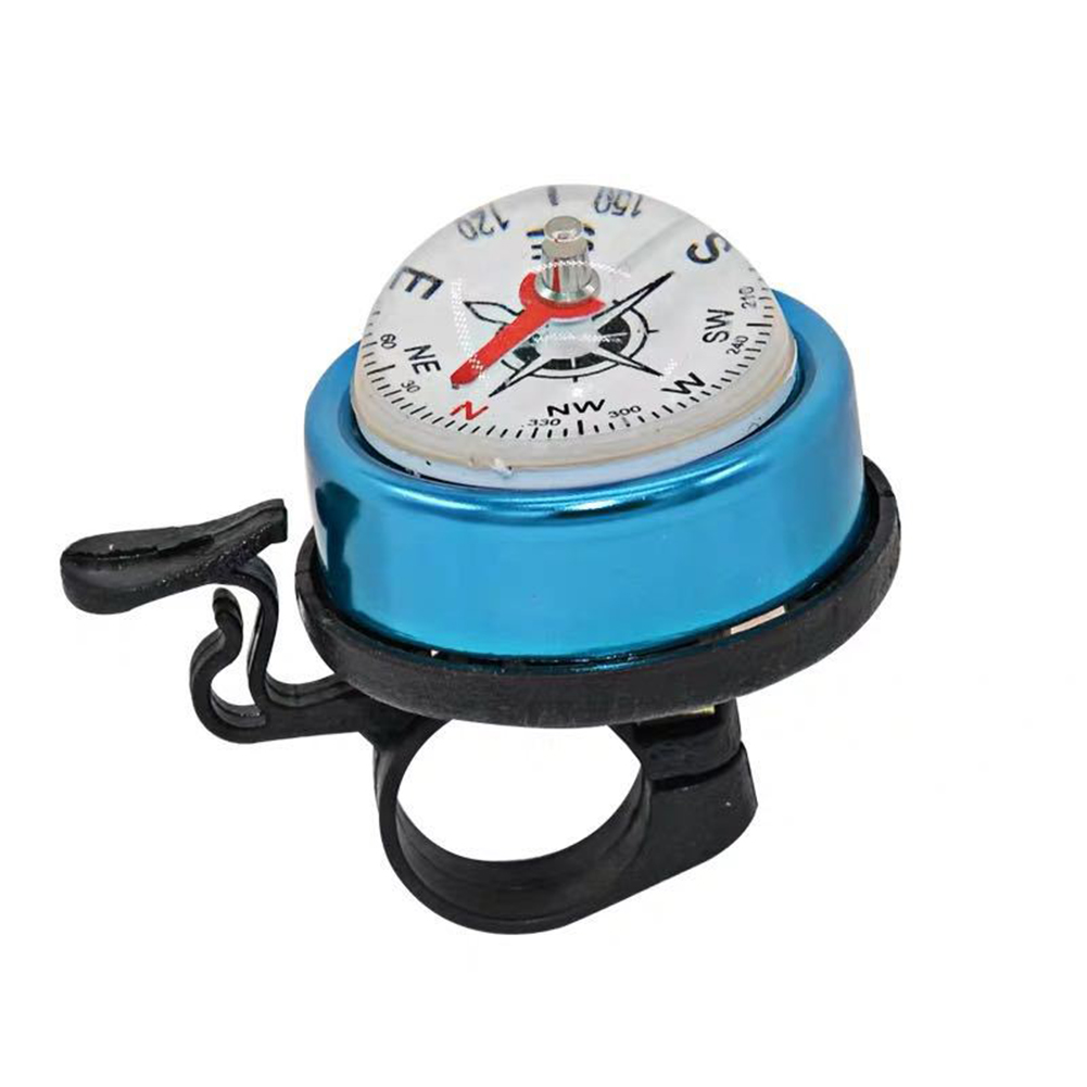 HiQueen Aluminum Alloy Bicycle Compass Horn Bike Bell Cycling ...