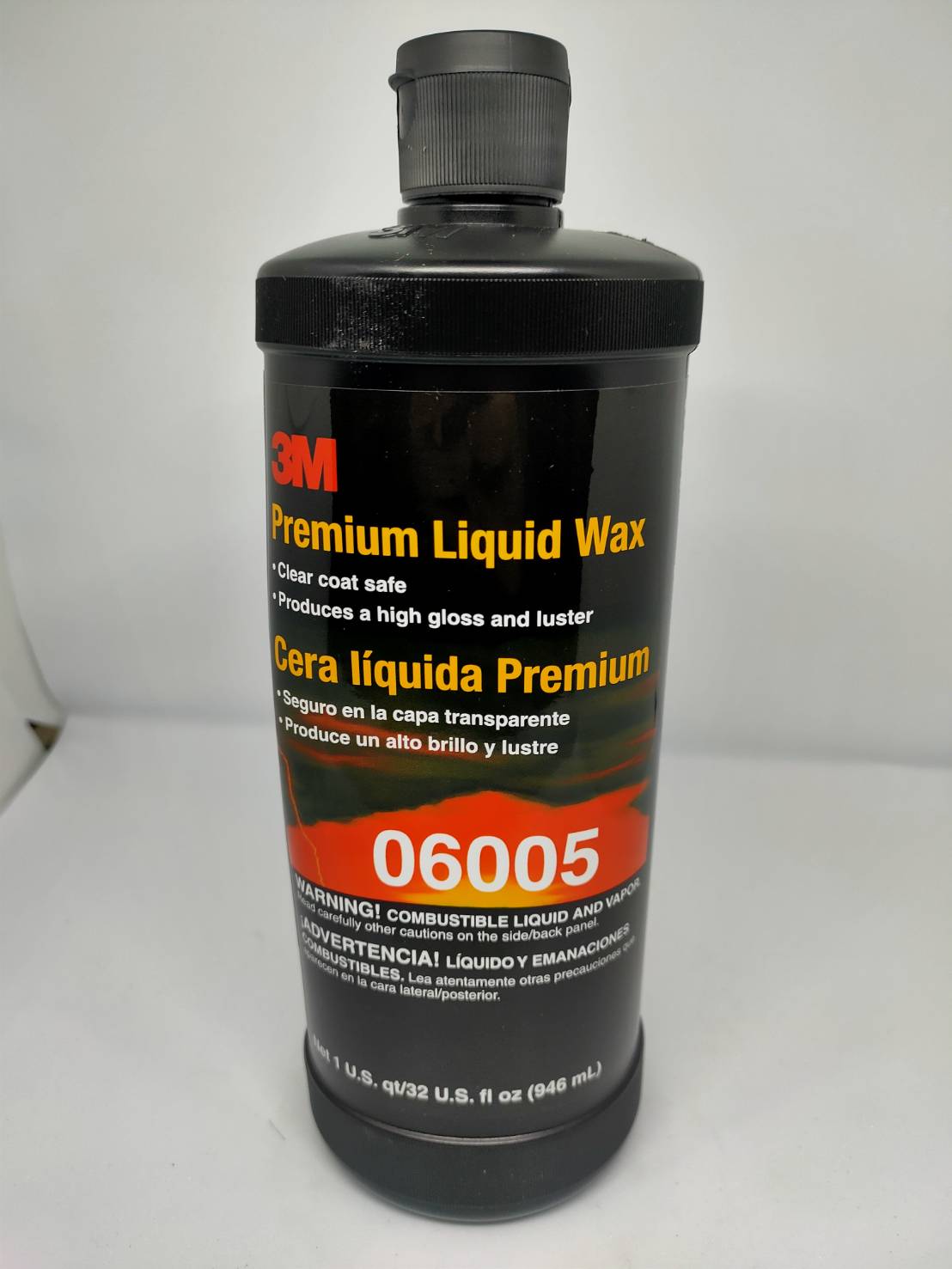 3M 6005 น้ำยาเคลือบเงา พรีเมี่ยมแวกซ์ 06005 Premium Liquid Wax 1qt - M to U - ThaiPick