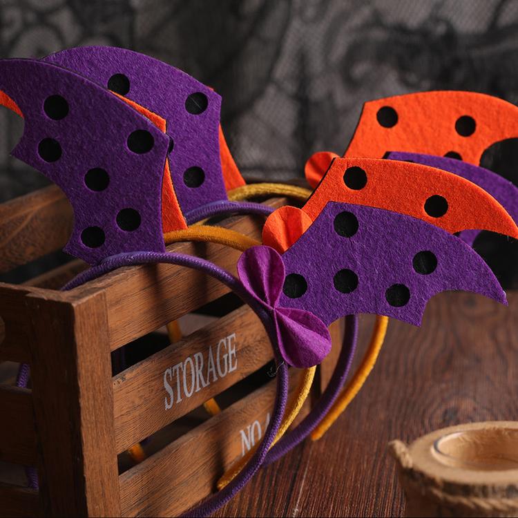 Bat Wing Headband Bat Wings Hair Hoop Halloween Costume Accessories ...