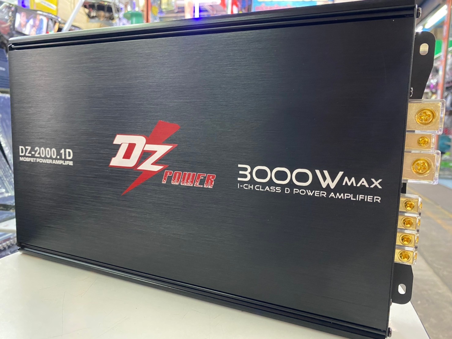 ไส้แน่นอัดเต็ม คุณภาพเน้นๆ. พาวเวอร์แอมป์แบรนด์ DZ 3000 วัตต์ ขับดอกซับ ...