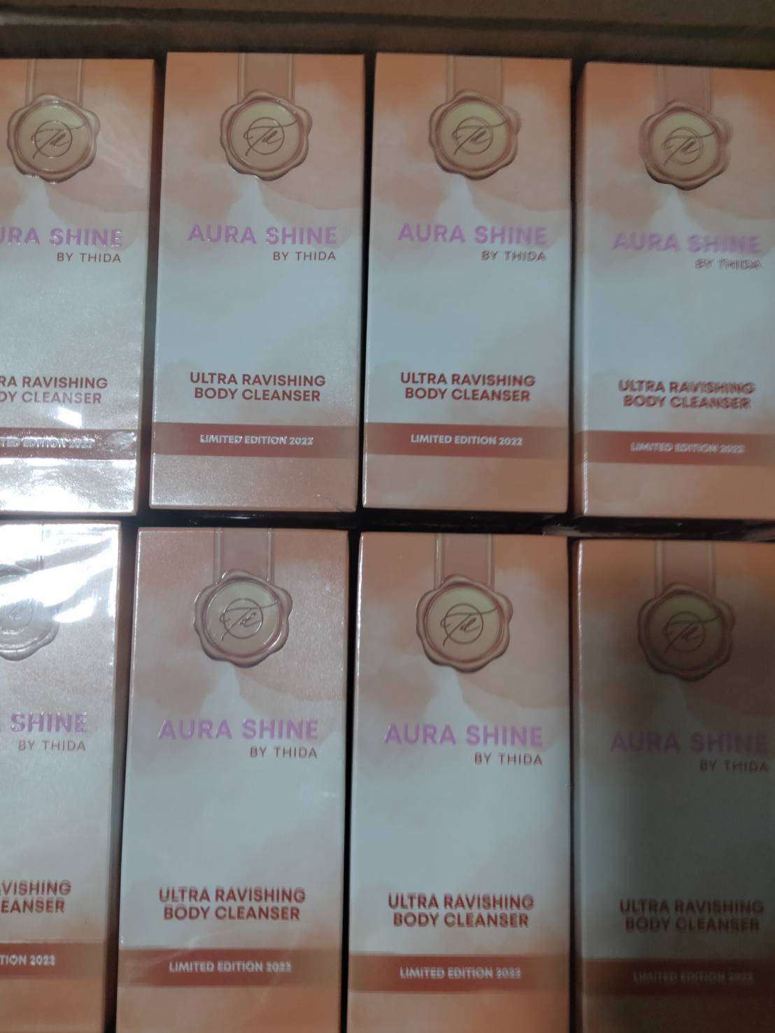 DUO SET BY THIDA เจลอาบน้ำ AURA SHINE โลชั่นบำบุงผิวกาย AURA GLOW 2022 ปริมาณ 250 ML - nicknack ...