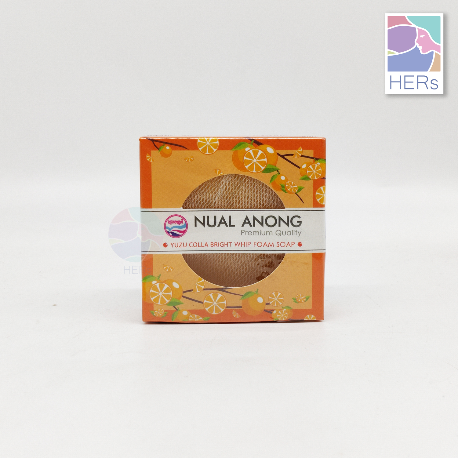 Nual Anong Sakura Gluta White /Yuzu Colla Bright Whip Foam Soap. นวล ...