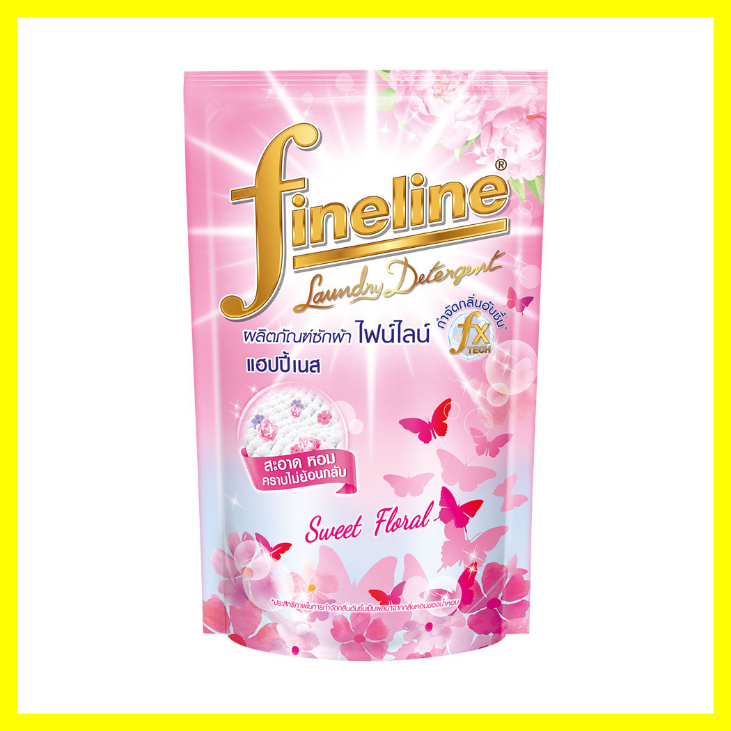 Fineline Liquid Detergent Regular Sweet Floral 750ml Pink - Konvy ...