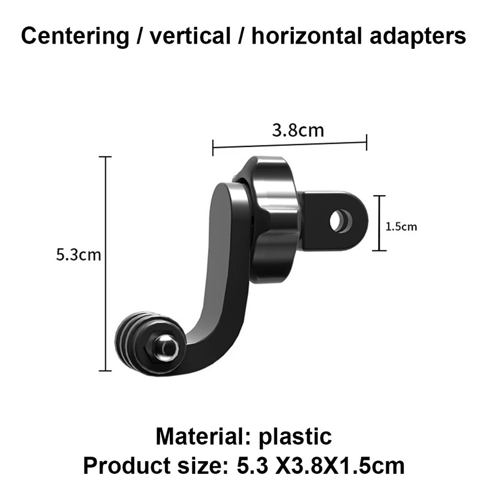 Universal 360 Degree Vertical Bracket Adapter For GoPro 1110987 ...