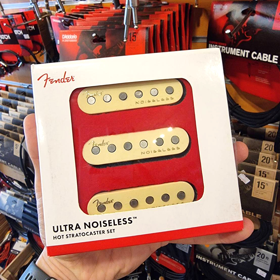 Fender Ultra Noiseless Hot Stratocaster Pickup Set ปิ๊กอัพกีตาร์ไฟฟ้า ทรง Strat แบบซิงเกิลคอยล์ ...
