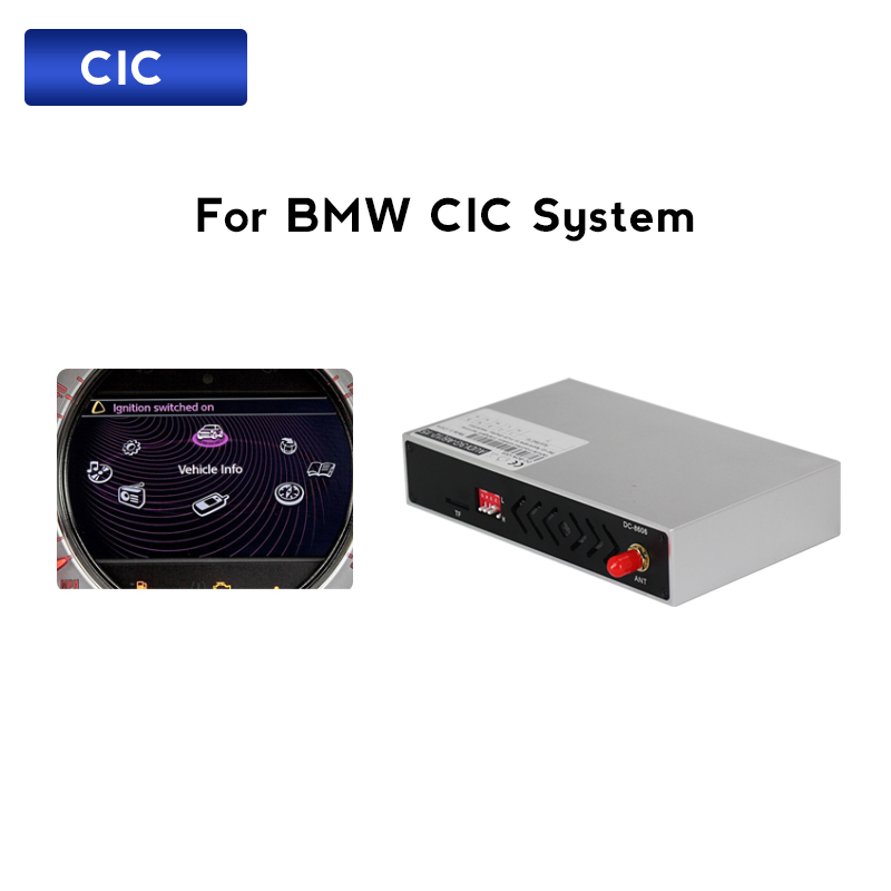 ไร้สาย Carplay โมดูล Decorder กล่องสำหรับ BMW MINI Cooper CIC NBT EVO ...