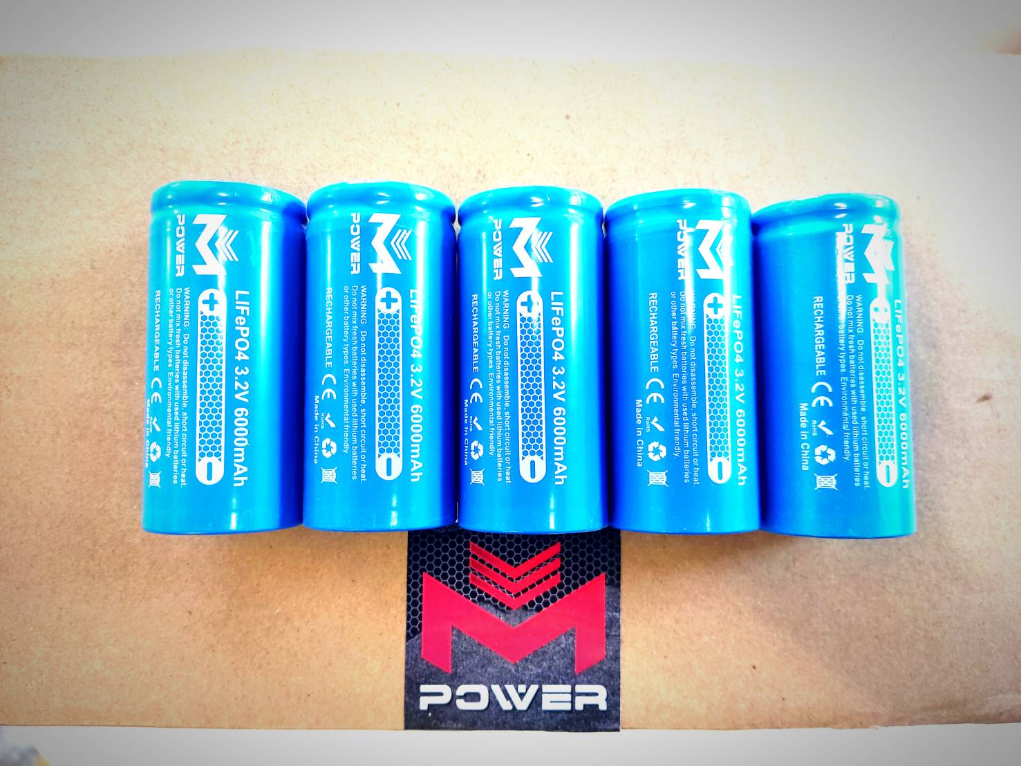 แบตลิเธียม แบตเตอรี่ลิเธียมฟอสเฟต M Power (เหมาะสำหรับแอมป์จิ๋ว) LiFePO4 6S 19.2V-21V 6000mAh ...