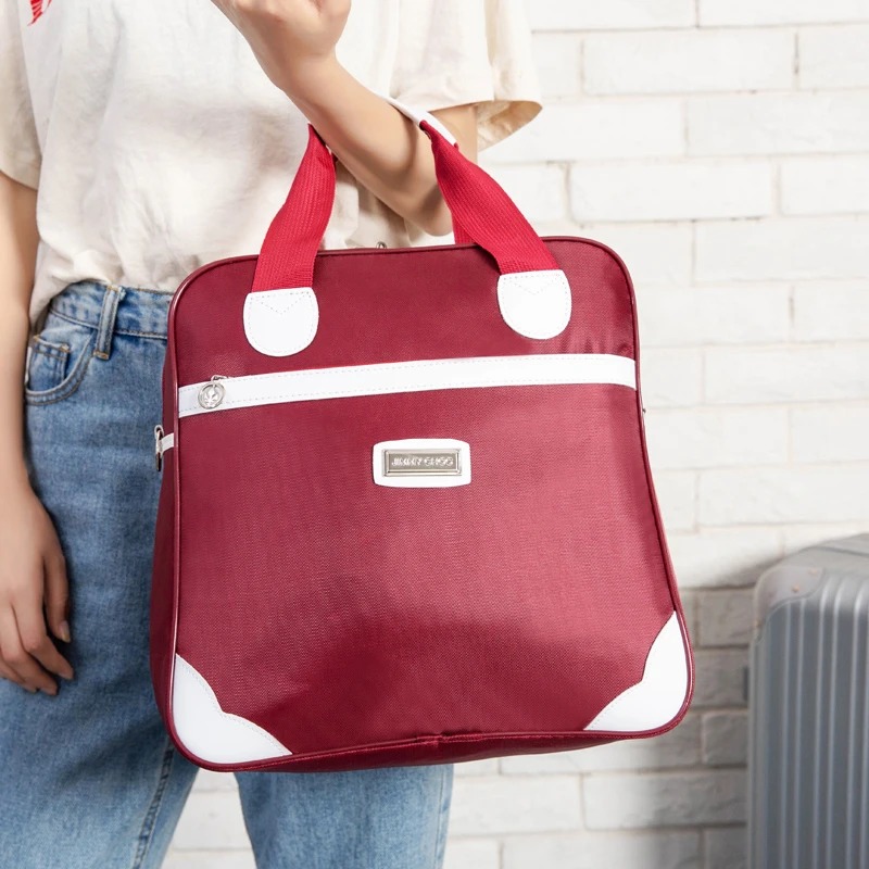 KAKASA 【พร้อมส่ง】เกาหลีแฟชั่นสไตล์เรียบง่ายความจุขนาดใหญ่กระเป๋าเดินทา ...