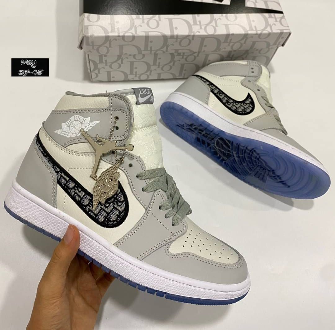 รองเท้าAIR_JODAN 1 GREY DIRO LOW มีใบเซอร์ ️งานแท้ รับประกัน88ปี ...