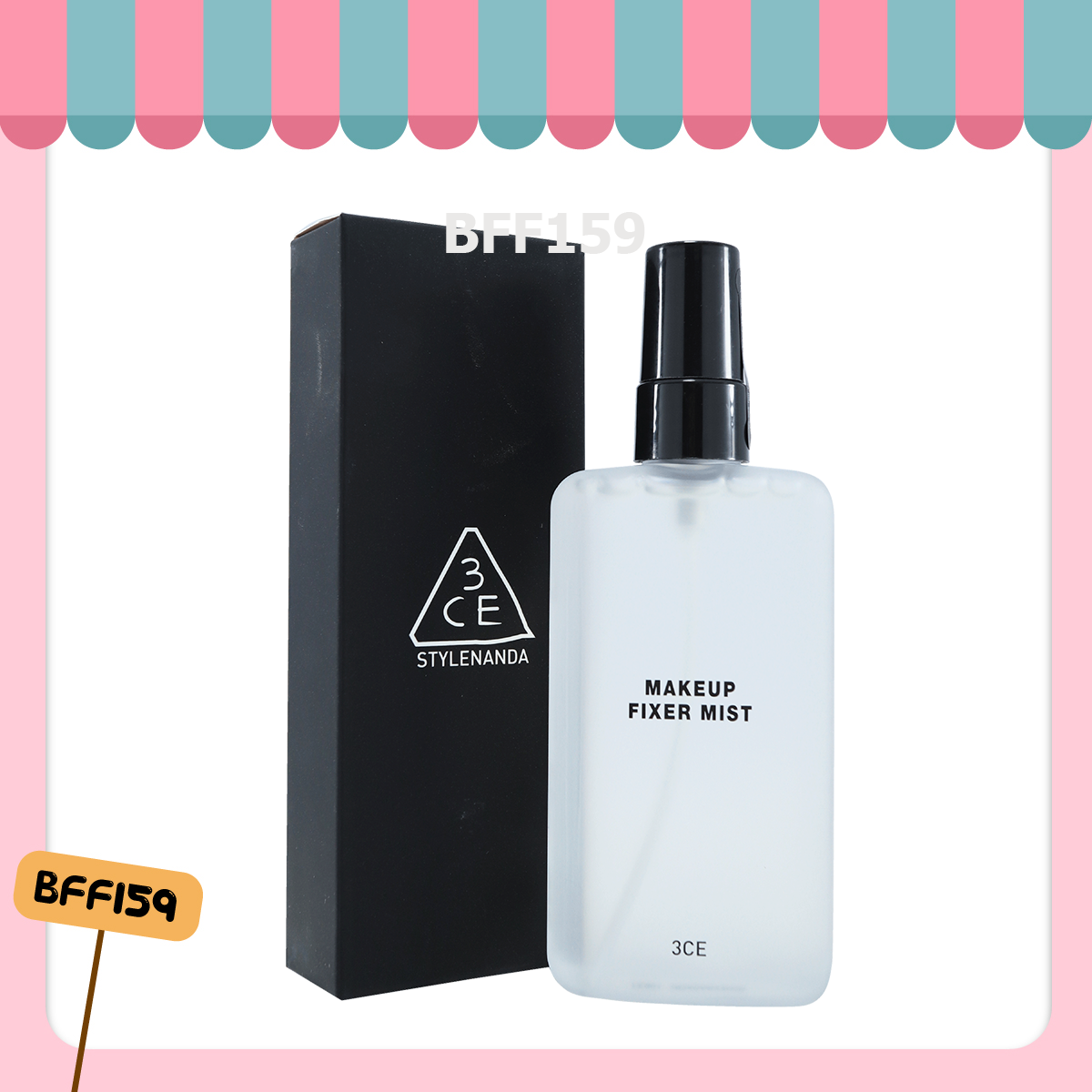 ของแท้100% 3CE MAKEUP FIXER MIST 100ml. BFF159 สเปรย์ล็อคเครื่องสำอาง ...