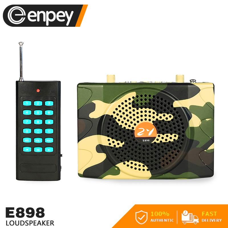 (จัดส่งจากประเทศไทย) E898 รุ่นลายพราง ลำโพงบลูทูธไร้สาย เสียงดี เบสหนัก ...