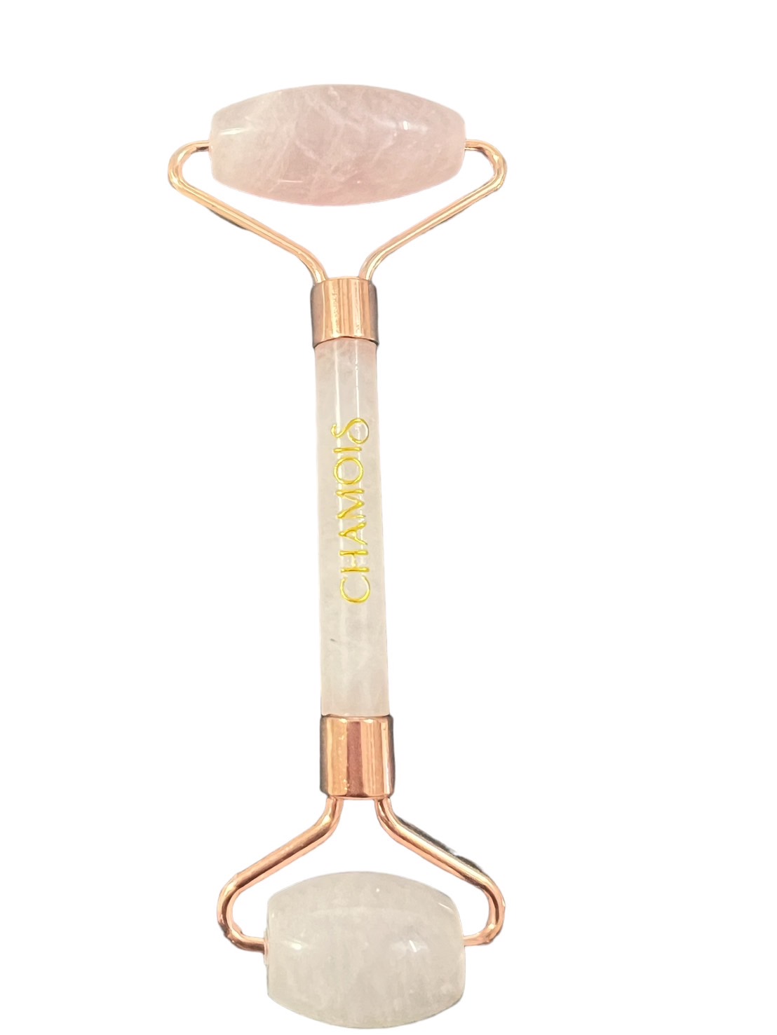 Roller Rose Quartz ลูกกลิ้งหินโรสควอตซ์ ใช้สำหรับใบหน้า หินแท้ 100% ส่ง ...