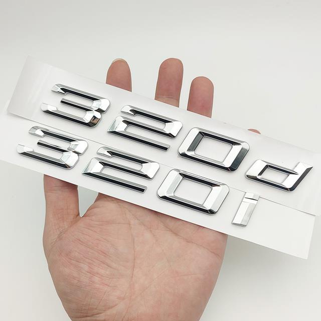 NEW G】 Black 3D Chrome Car Letters Rear Trunk Emblem Badge Logo ...