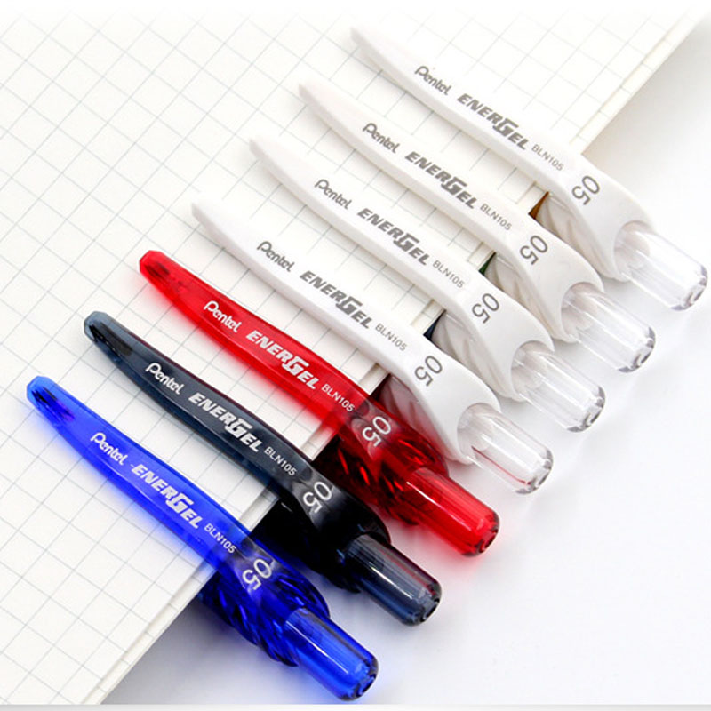 202112pcsBox Japan Pen BLN-105 Gel Pens 0.5mm Smooth Ink Writing ...